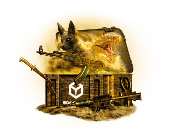 Yellow Collection case CS2 [CS GO] - Open now with GO:GO:CASE | GO:GO:CASE