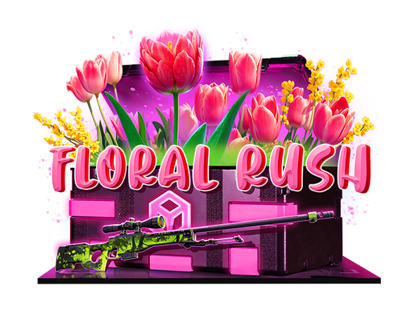 Floral Rush case CS2 [CS GO] - Open now with GO:GO:CASE | GO:GO:CASE