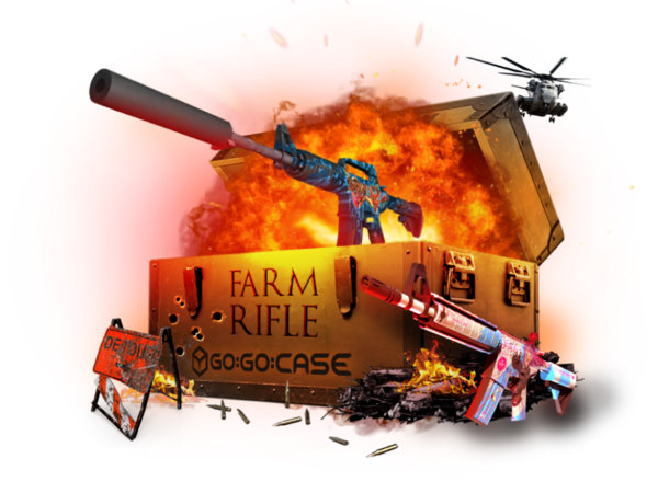 Farm Rifle кейс CS2 [CS GO] - Відкривай з GO:GO:CASE | GO:GO:CASE